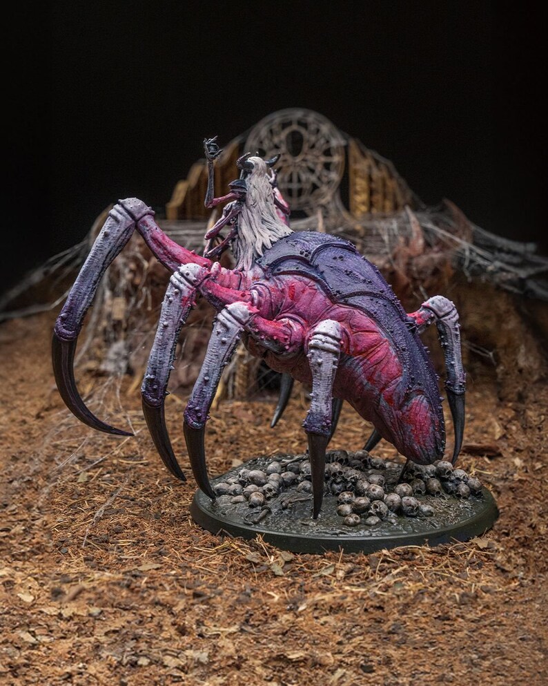 Spider Queen Miniature for Dnd Drider Mini Miniature Dnd Figure for ...