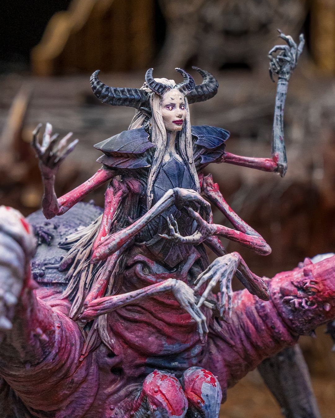 Spider Queen Miniature for Dnd Drider Mini Miniature Dnd Figure for ...