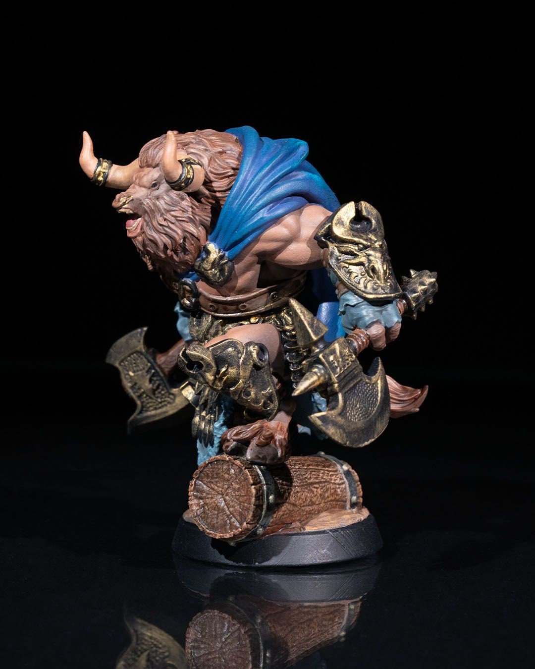 Minotaur Miniature for Dnd Minotaur Mini Miniature Dnd Figure for ...