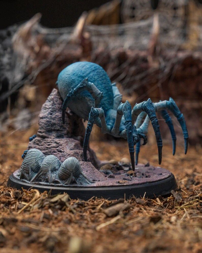 Giant Spider Miniature for Dnd Phase Spider Miniature Dnd Figure for ...
