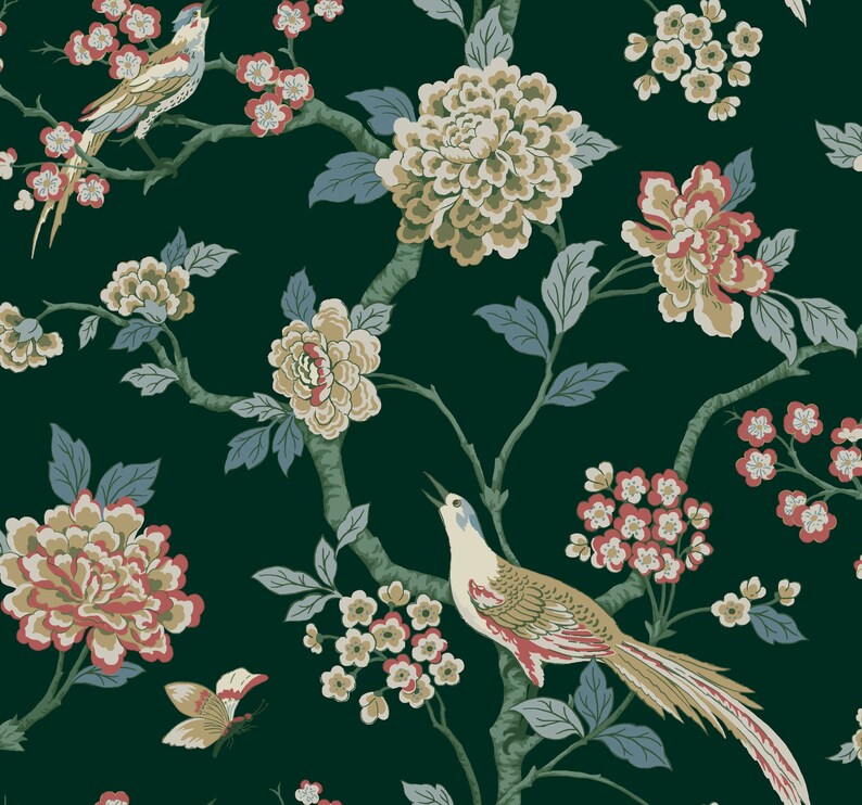 FANCIFUL WALLPAPER - Etsy