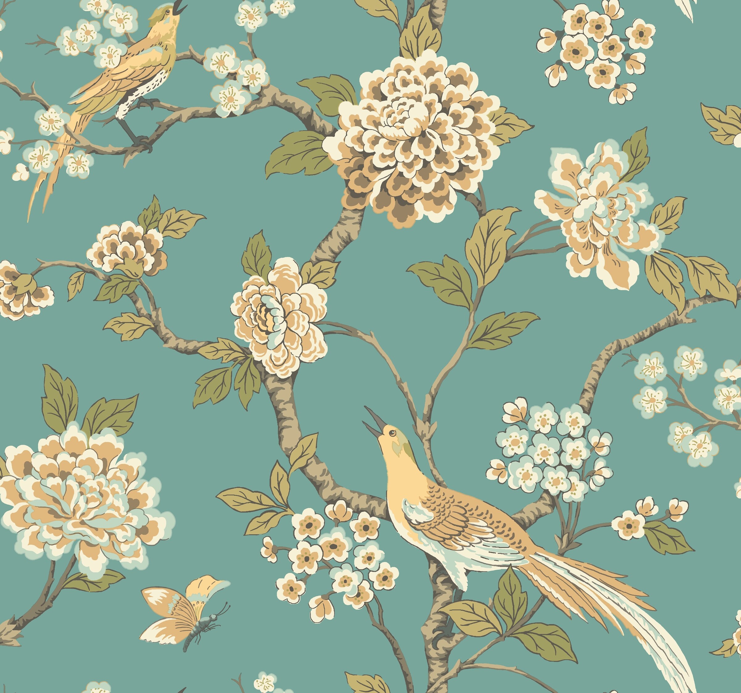 FANCIFUL WALLPAPER - Etsy