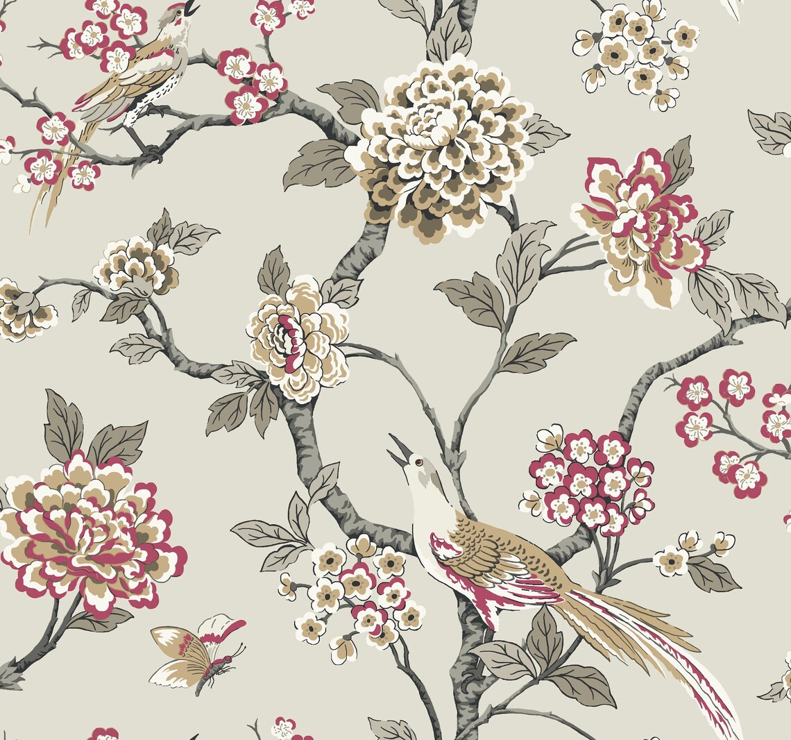 FANCIFUL WALLPAPER - Etsy