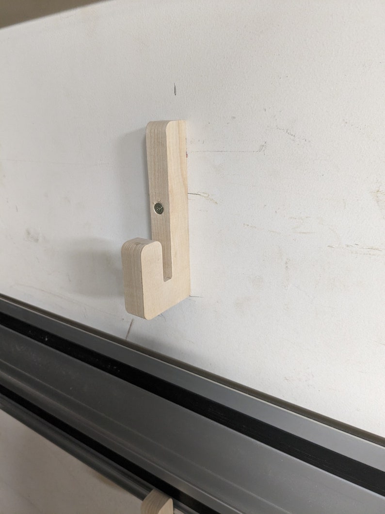 Track Saw Guide Rail Storage Set of 2 Wall Mount Track Holder Festool ...