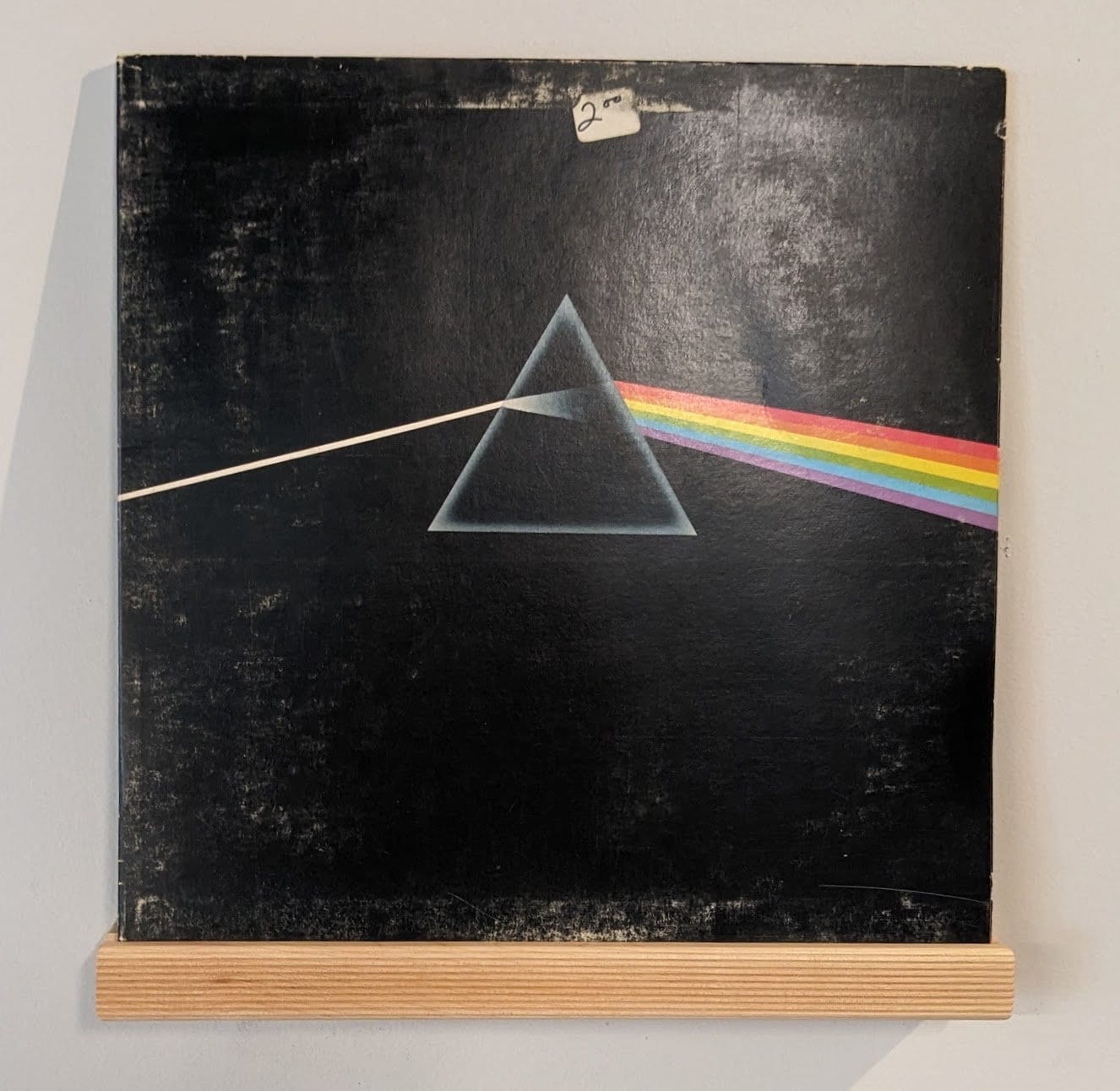 Hardwood Floating Record Shelf | Vinyl Display Shelf - Etsy