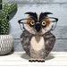 Owl Eyeglass Holder Hand Painted, Perfect Gift for Owl Lovers, Cute ...