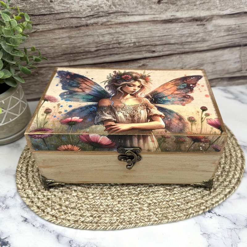 Rustic Chic Jewelry Box - Etsy
