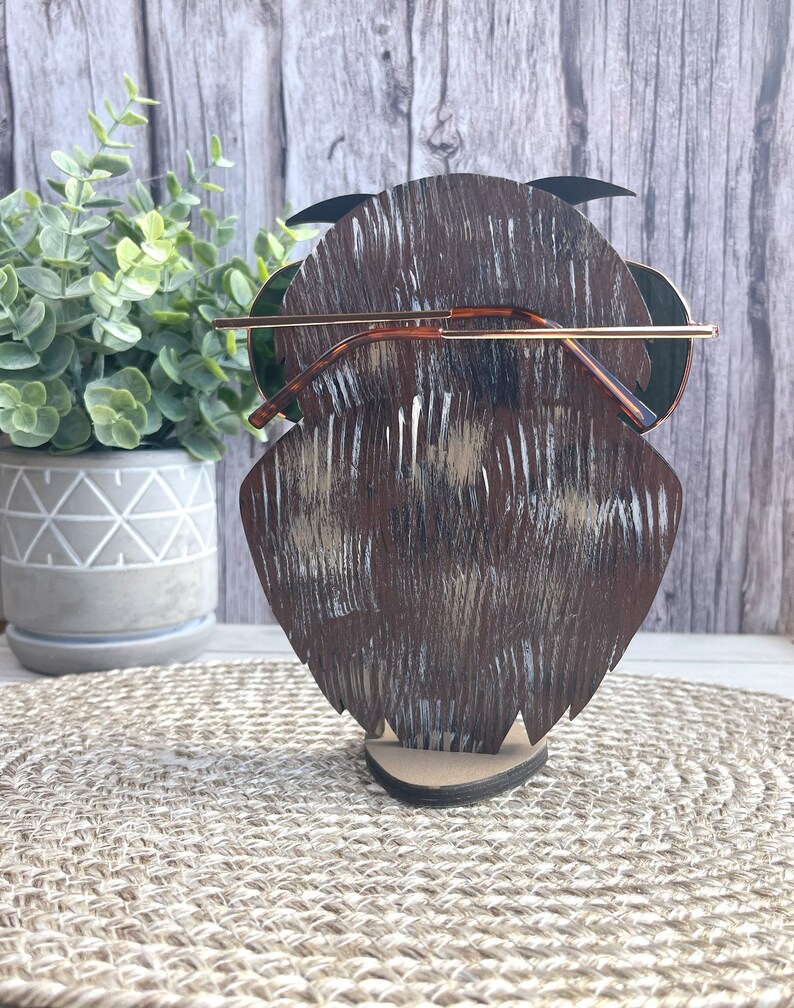 Owl Eyeglass Holder Hand Painted, Perfect Gift for Owl Lovers, Cute ...