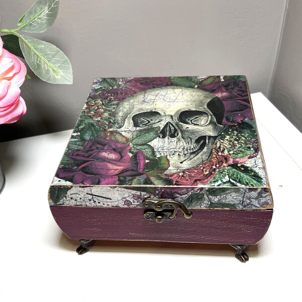 Gothic Jewelry Box - Etsy