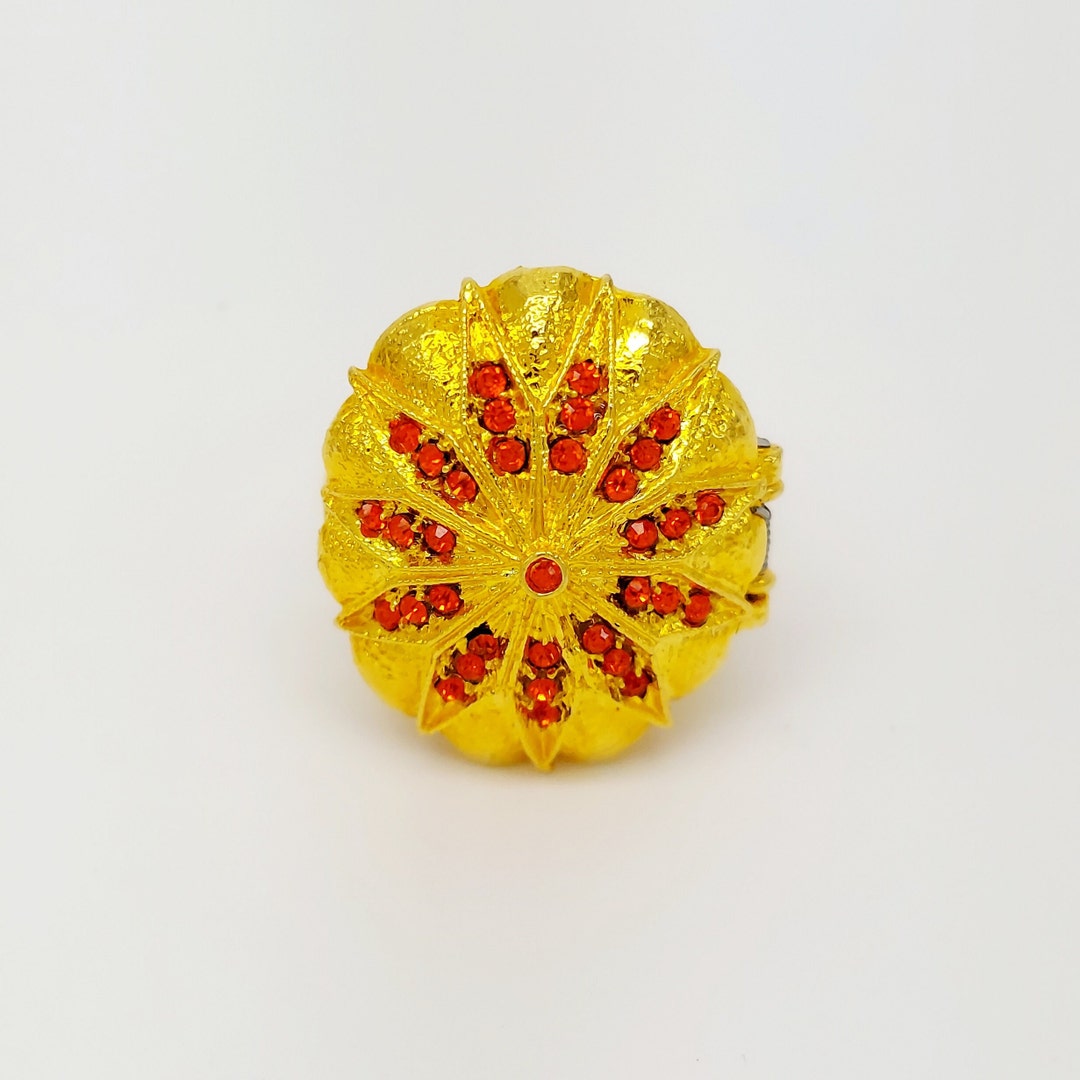 Vintage Mercury Gold Tone 17 Jewels Watch Ring Mechanical Works - Etsy