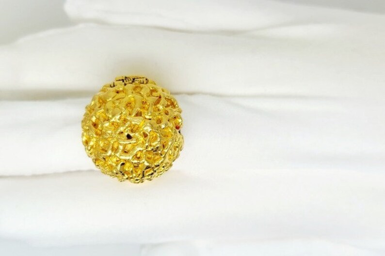 Vintage Crown Trifari Gold Tone 17 Jewels Watch Ring - Etsy