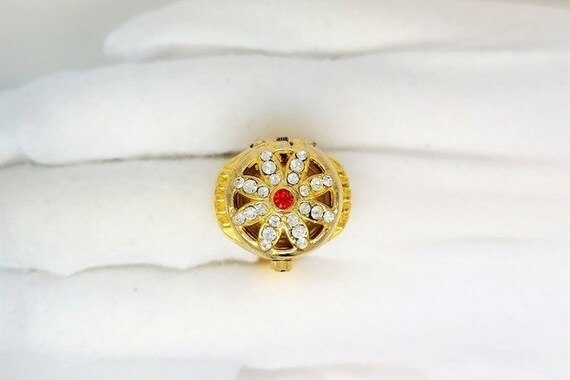 Vintage Suizo Watch Ring Japan mechanical movement wo… - Gem