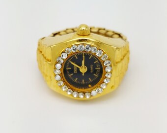 Digits Watch Ring - Etsy