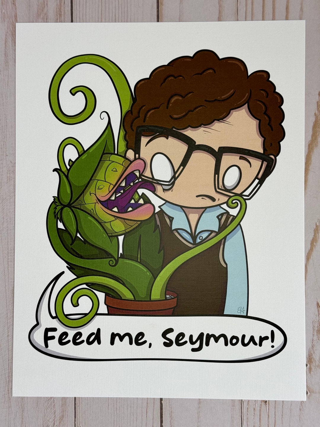 Feed Me, Seymour! | Little Shop of Horrors | Fan Art | Audrey 2 ...