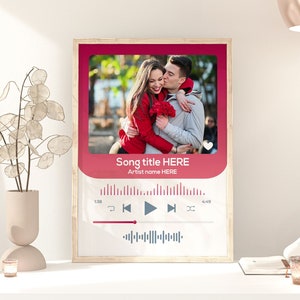 Gift Idea - Our First Date, Song Frame. Customised Gifts for Couples ...