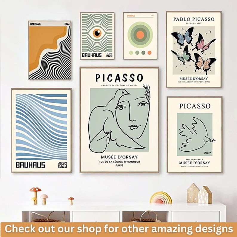 Yves Klein Le Monochrome 1957 Blue Poster Art Print, Modern Painting ...