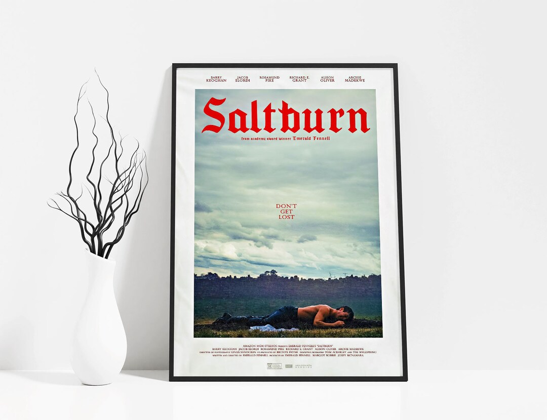 Saltburn Inspired Photo Frame, Poster, or Canvas: Jacob Elordi & Barry ...