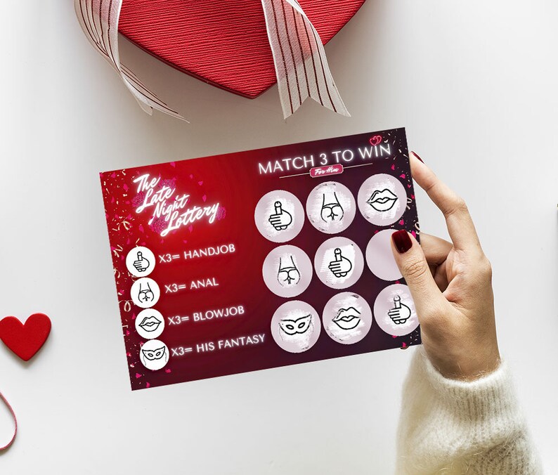 Naughty Scratch Card For Him Sex Scratch Card Birthday T For Him T For Boyfriend 4334