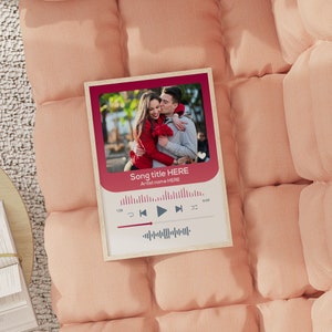 Gift Idea - Our First Date, Song Frame. Customised Gifts for Couples ...