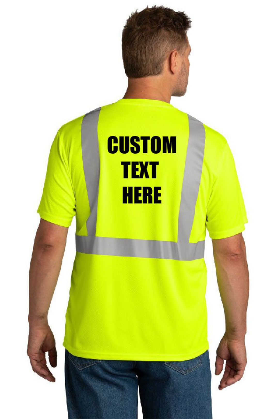 CS200 Safety Yellow Mesh T-shirt - Etsy