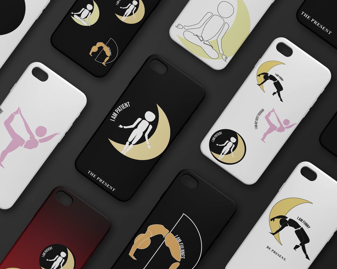 80 Poses Illustrated/ Digital Design Ready to Print/ Yoga Poses PNG ...