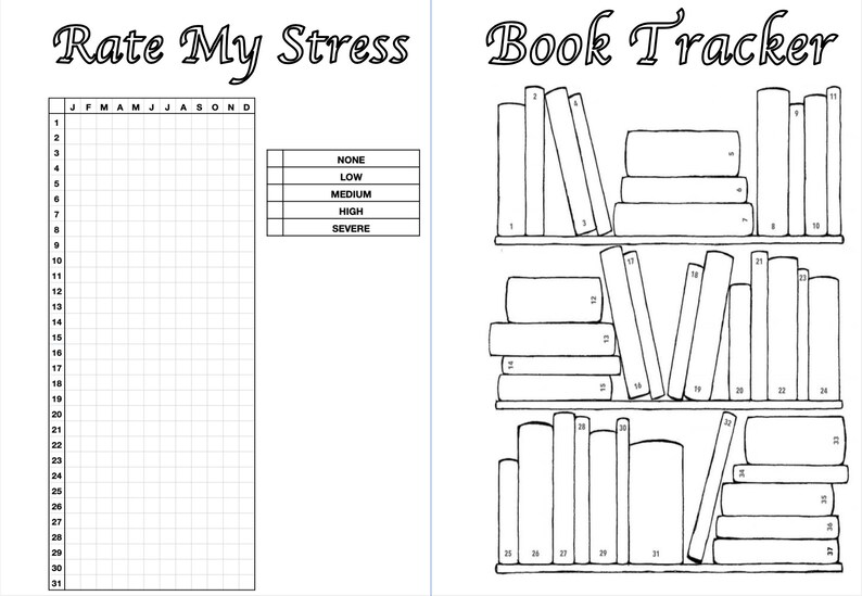 2024 Bullet Journal Printable PDF - Etsy
