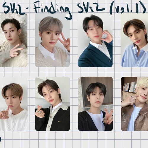 Stray Kids Finding SKZ Photocards vol. 1 - Etsy