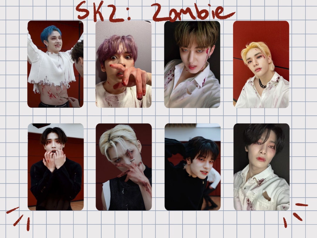 Stray Kids Maniac: Zombie Photocards - Etsy