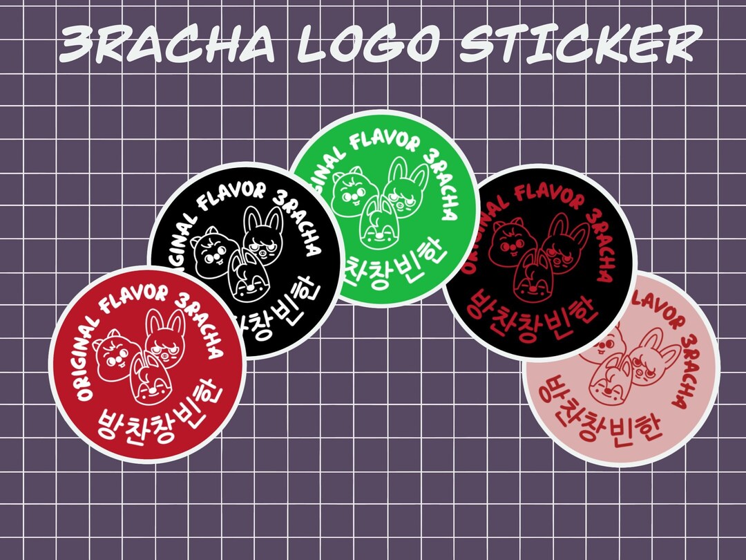 3RACHA Logo Sticker - Etsy