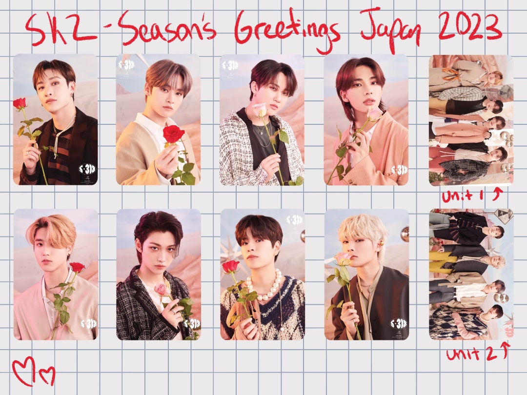Stray Kids Season's Greetings 2023 Photocards - Etsy
