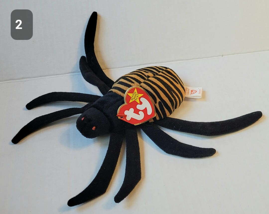 1997 Ty Beanie Babies Spinner the Spider - RETIRED (2) - Etsy