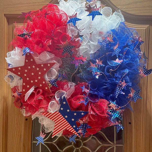 Labor Day Wreath - Etsy