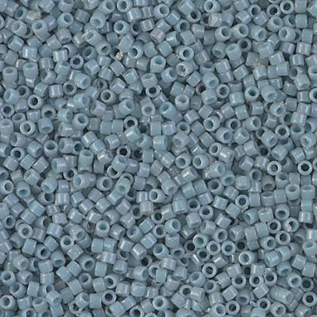Miyuki 11/0 Delica DB-2129 Duracoat Opaque Moody Blue: 5 - Etsy