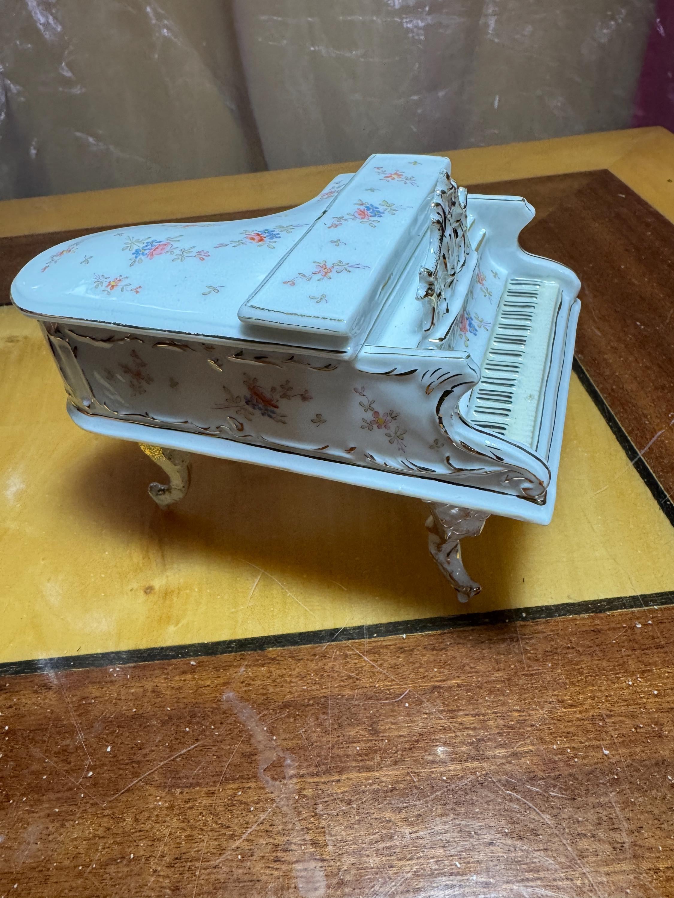 Porcelain Piano Box - Etsy