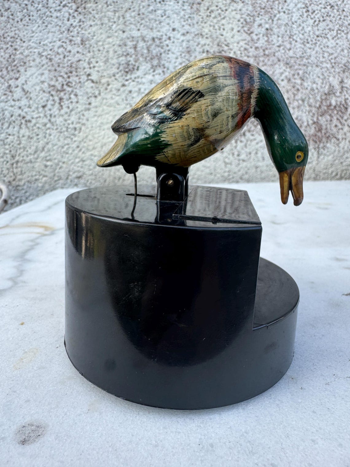 Vintage Duck Toothpick Dispenser - Mechanical Toothpick Holder - Retro ...