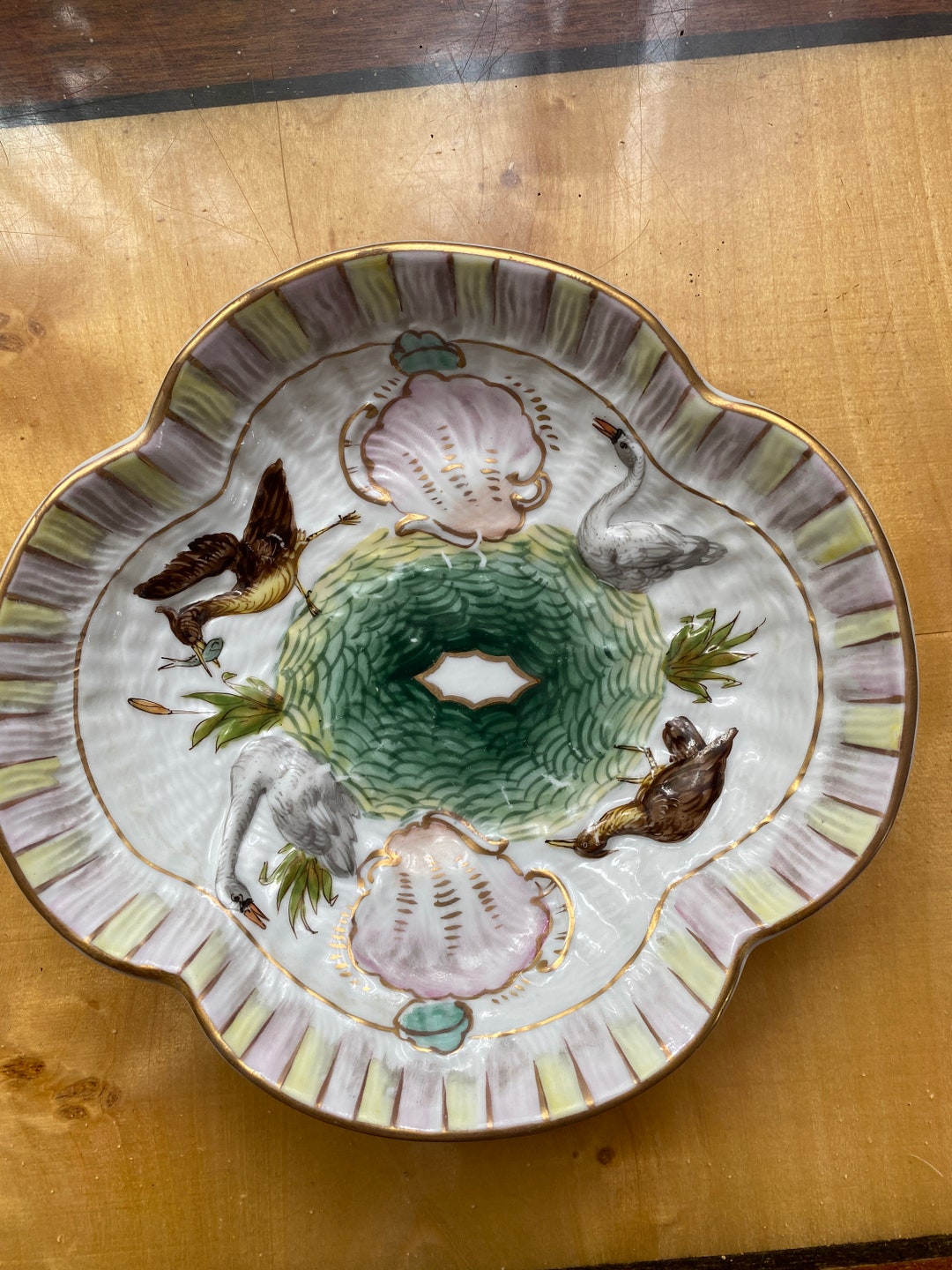 Vintage Plate Capodimonte Italian Embossed Porcelain 14cm - Etsy