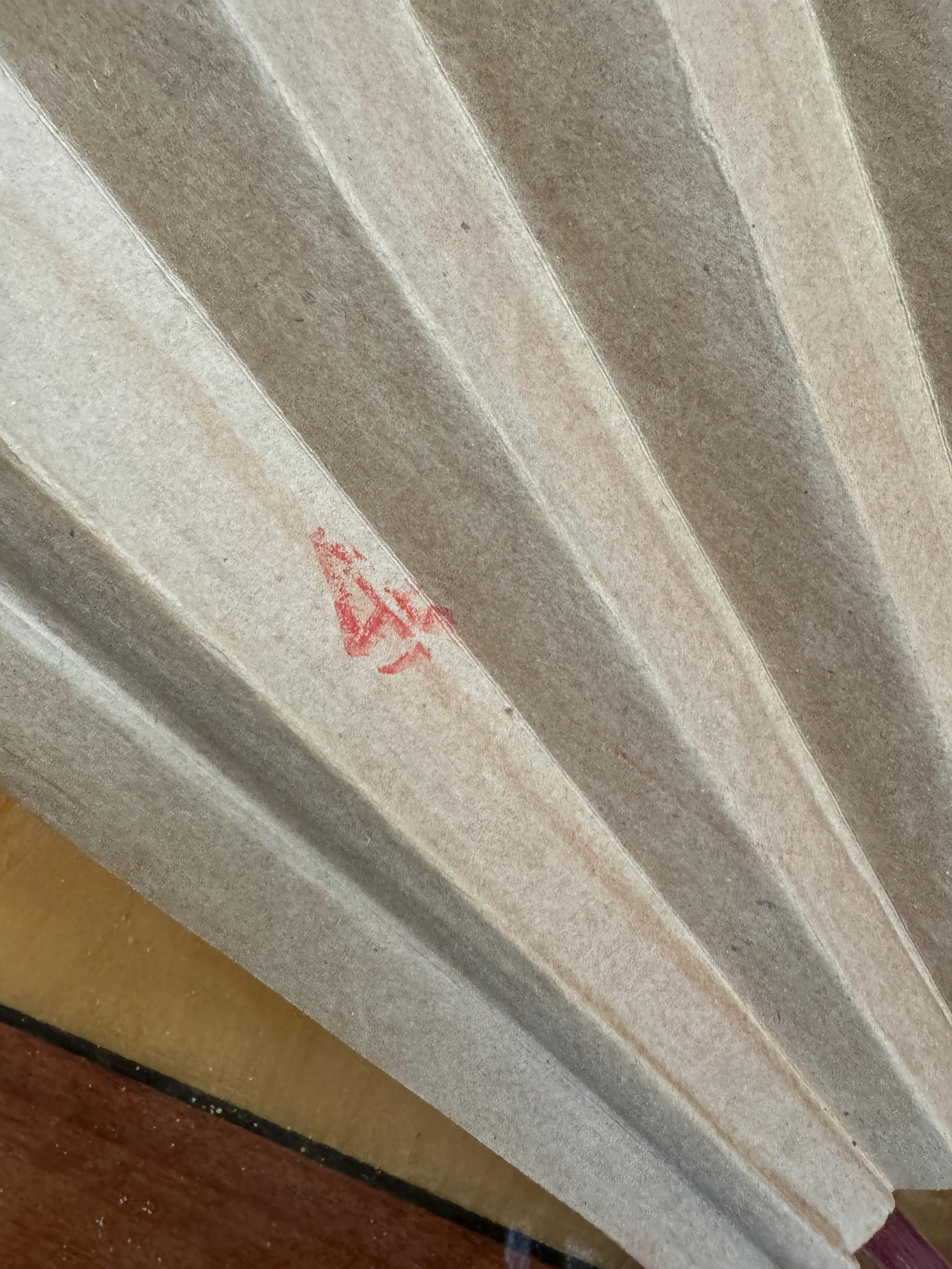 Large Chinese Fan on Stand Hand Painted Mandarin Ducks and Lotuses - Etsy