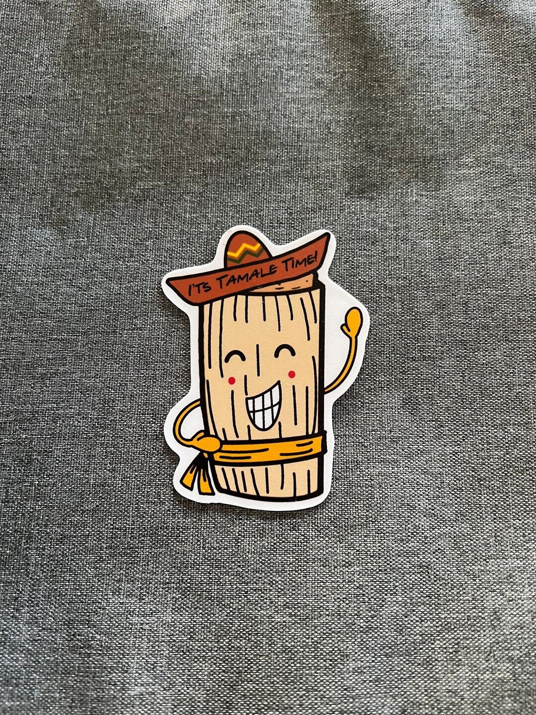 Tamale Time Food Vinyl Matte Sticker, Mexican Food Sticker, Laptop ...