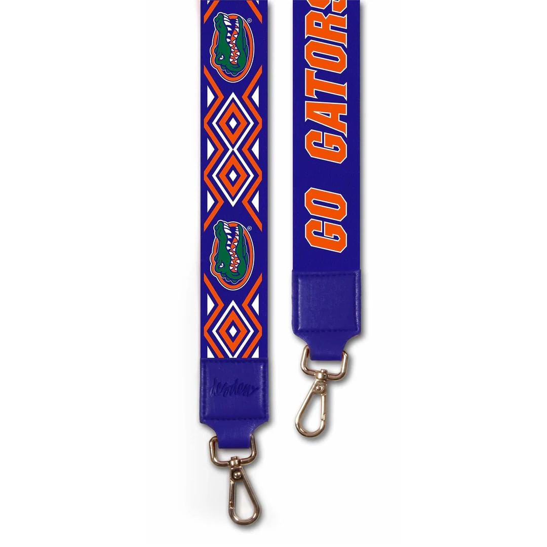 Florida Gators Game Day Crossbody Strap | Blue & Orange Adjustable ...