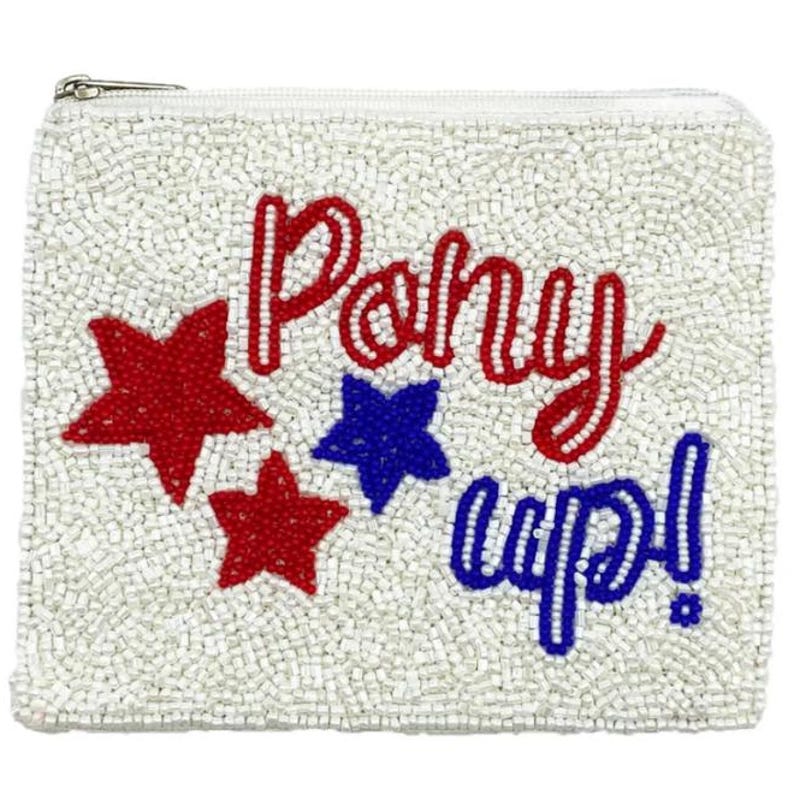 Collegiate Zip Pouch - Etsy