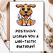 Printable Dog Birthday Card | Dog Lover Card| Instant Digital Download ...