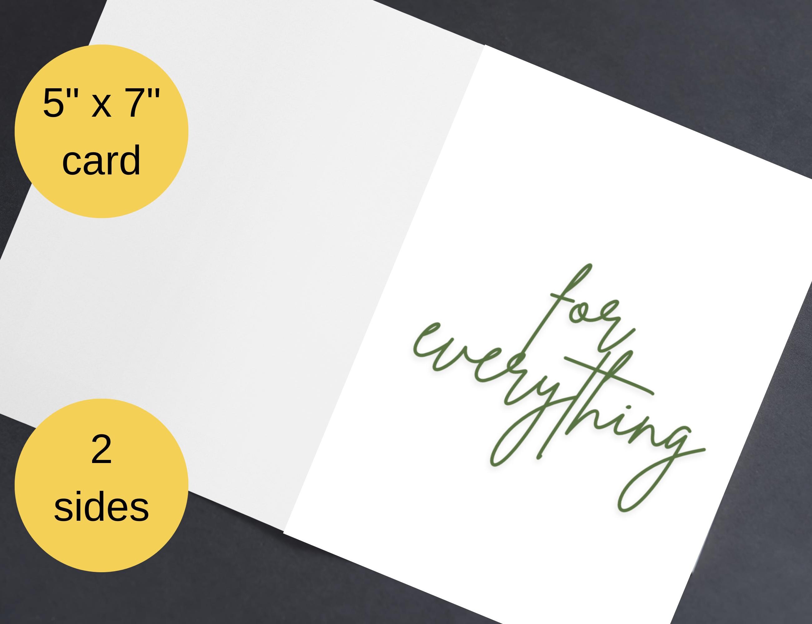 Thank You Printable Card |cow Moo Card| Instant Digital Download Card ...