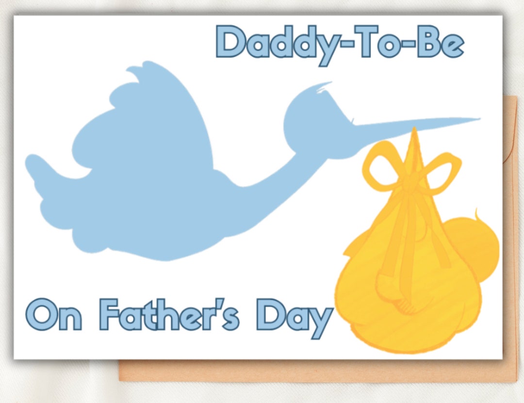 Printable Father's Day Card |daddy to Be Card | Instant Download ...