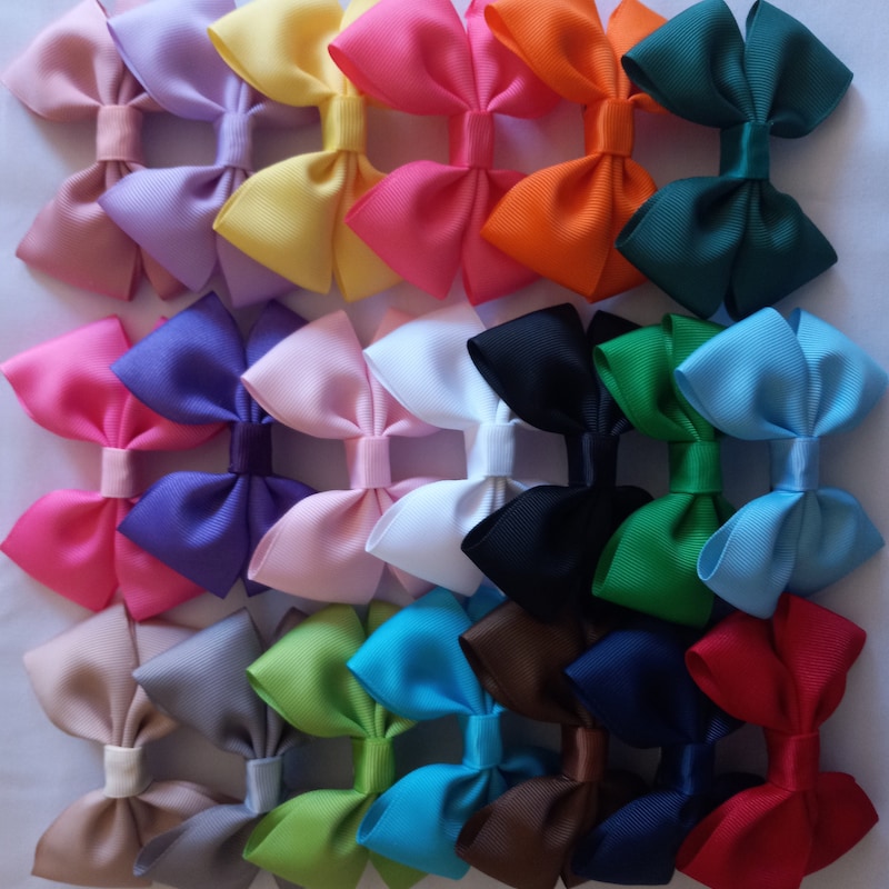 Stacked Hair Bow - Etsy