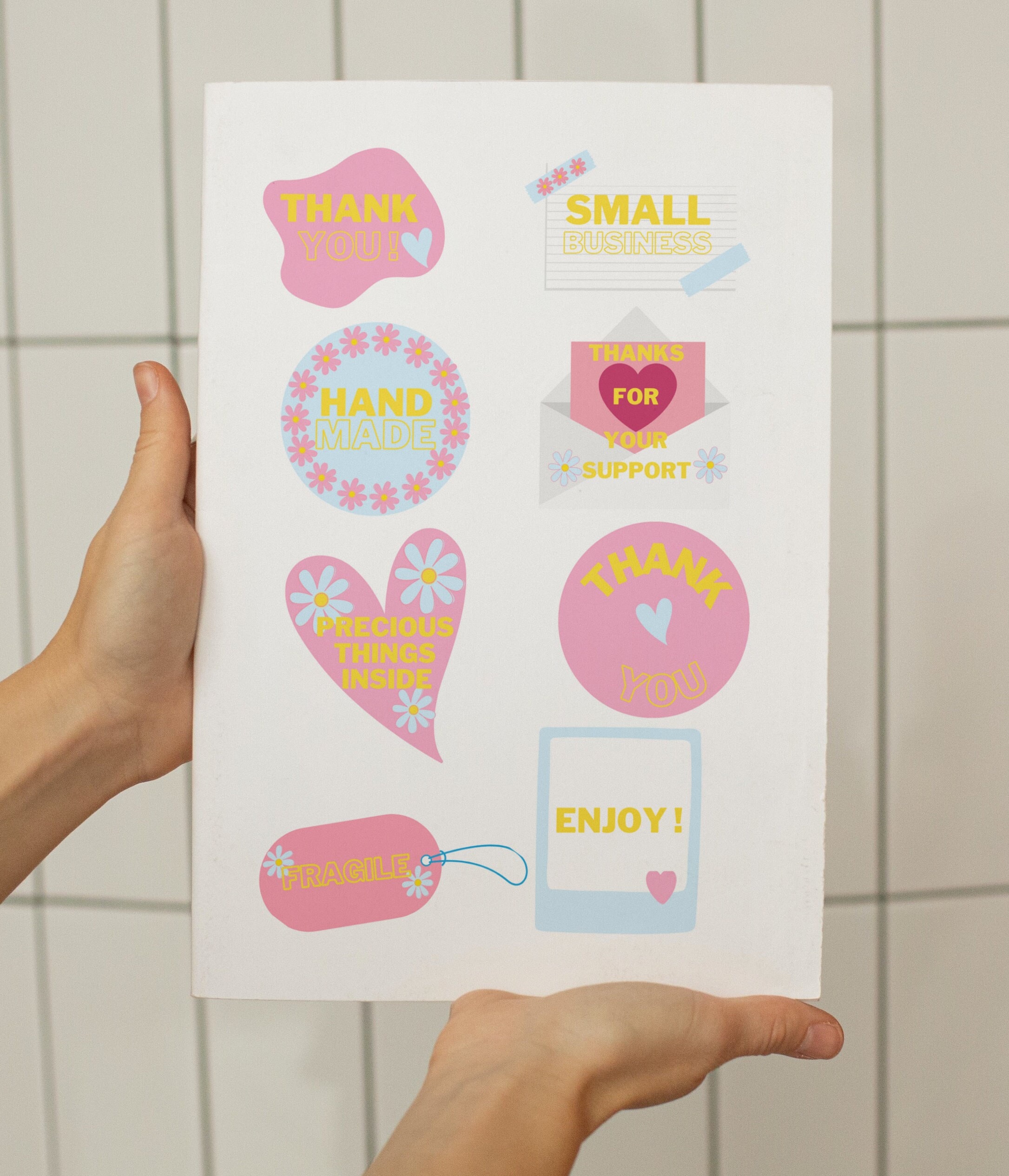 Cute Sticker for Small Business / Small Business Stickers/ Printable ...