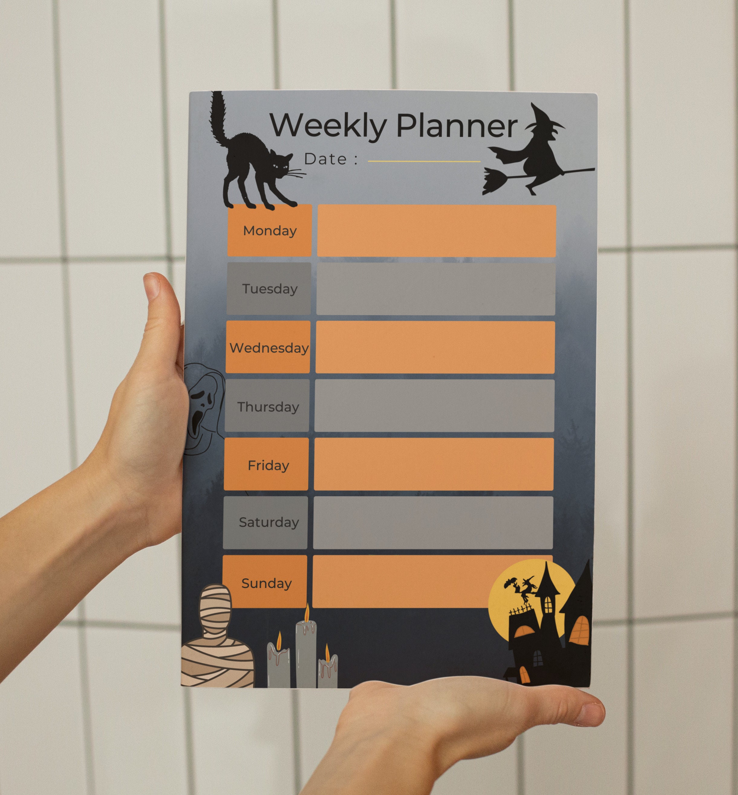 Printable Halloween Planner / Spooky Planner / Witchy Planner /holiday ...