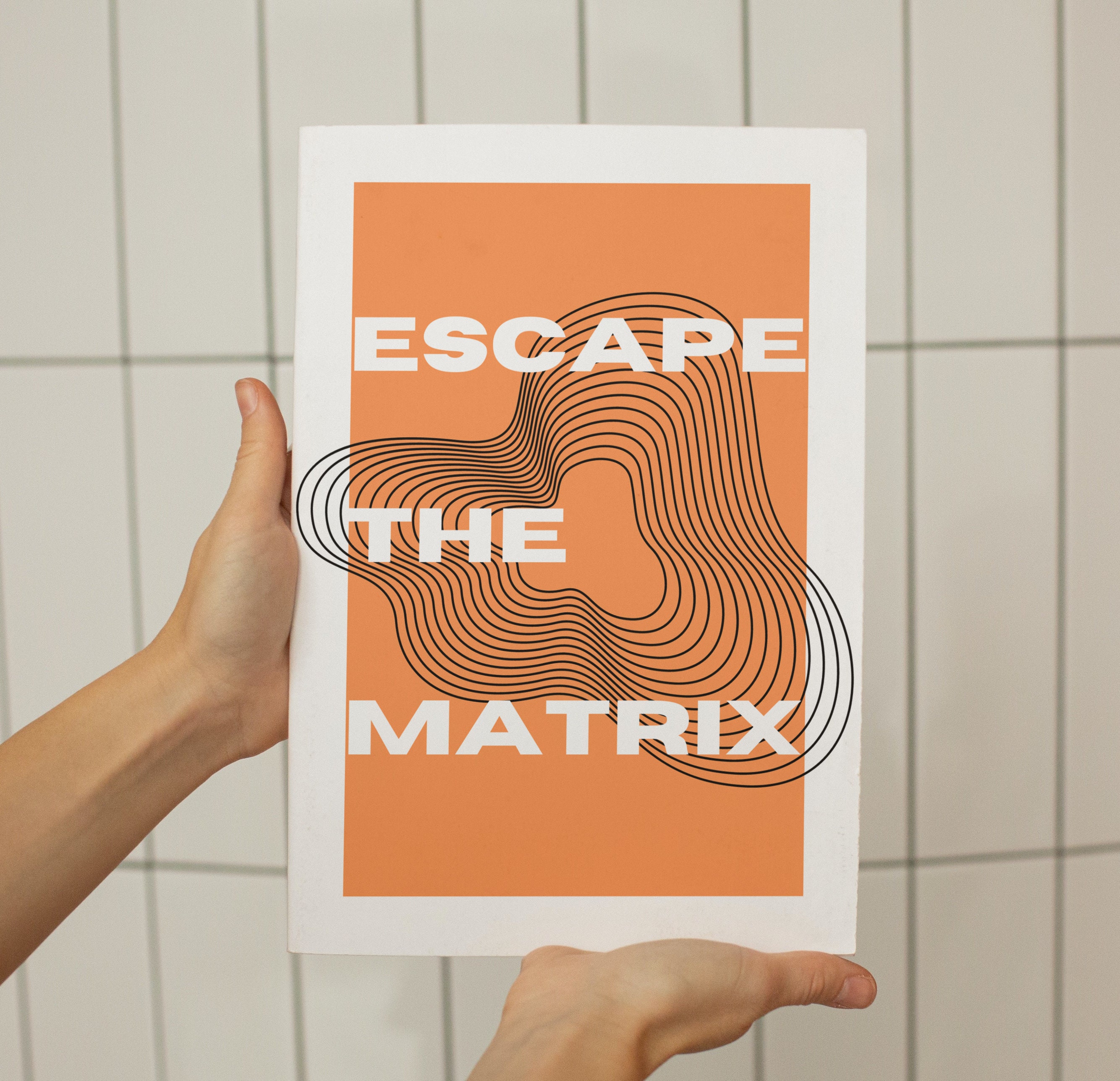 Escape the Matrix Print / Matrix Poster / Simulation Prints / Dorm ...