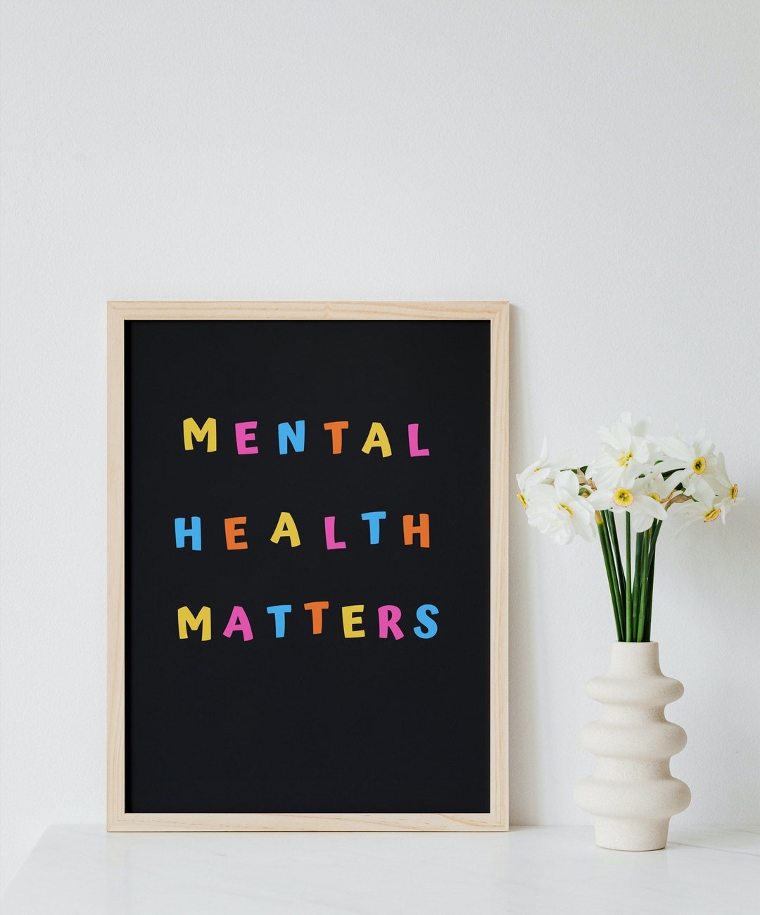 Mental Health Matters Print / Mental Health Prints /mental Health ...