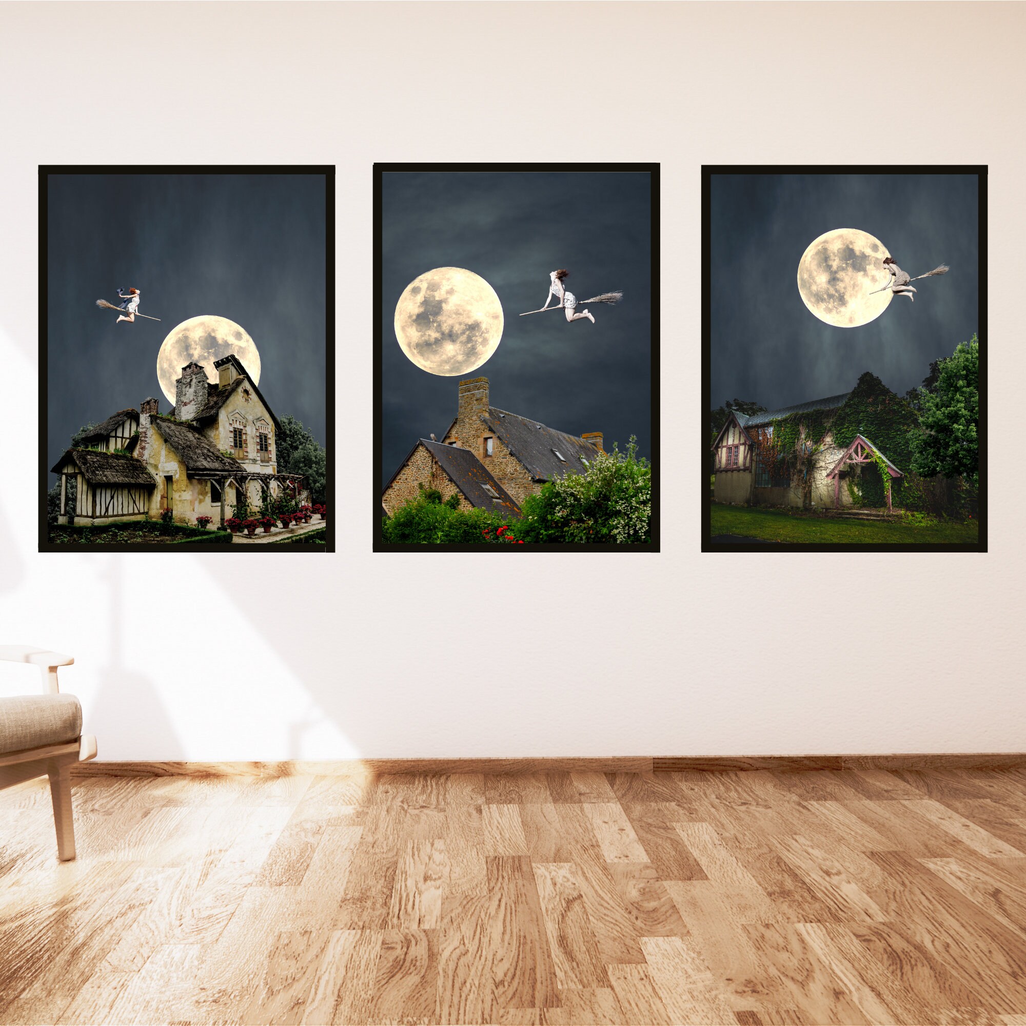 Witches Playing Printable Set - Etsy