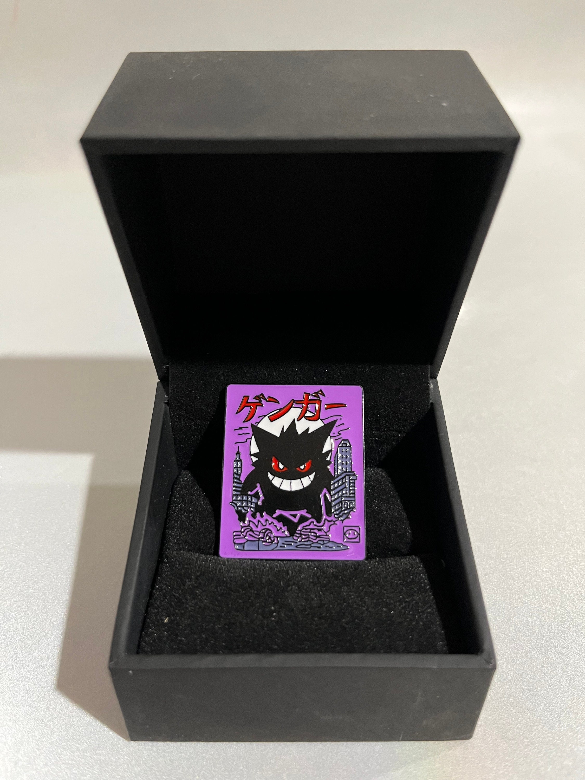 Pokémon: Godzilla Japanese Style Gengar Enamel Pin - Etsy
